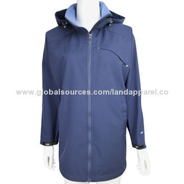 Hiking Jacket In 3 Layers Fabric, Without Lining, High Quality Hiking ...