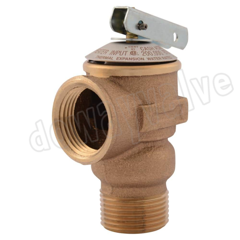 Brass Temperature & Pressure Relief Valve For Water Heaters: Ensuring ...