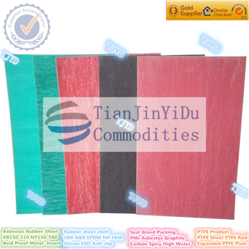 100% Compressed Non-asbestos Rubber Sheet, High Quality 100% Compressed ...