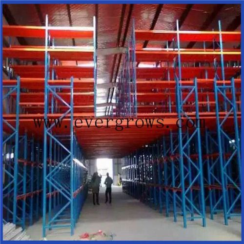 Plataforma De Almacenamiento De Acero Stacking Racks Shelves Mezzanine ...