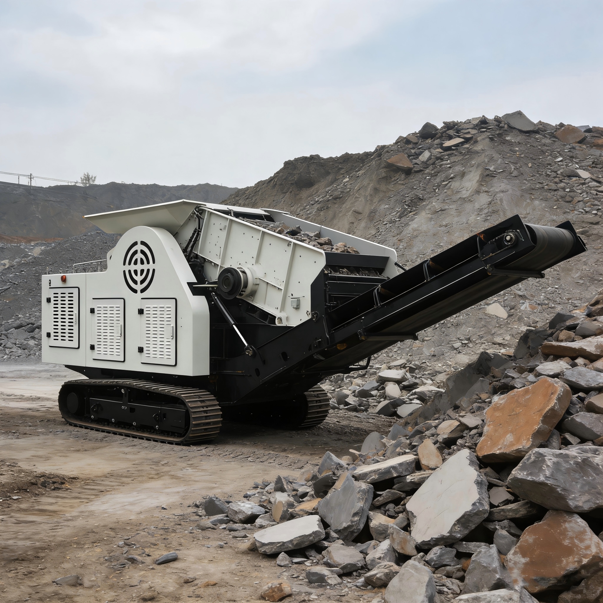 Tracked Mobile Jaw Crusher for Construction Waste Recycling China ...