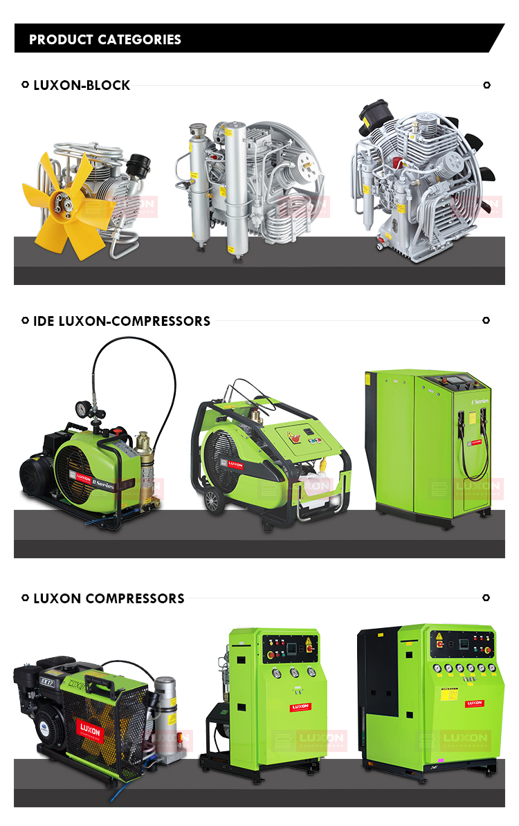 American Industrial Silent 3 Phase 700 Liter 3000 Psi Firefighting Air ...