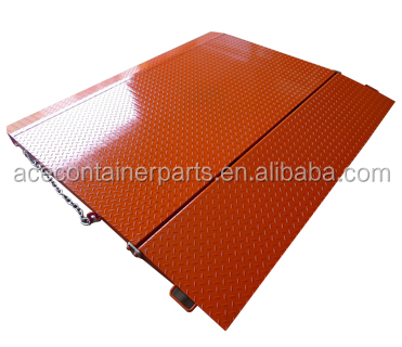 Hydraulic Scissor Lift Chain Mobile Container Loading Ramp - 6500kgs ...