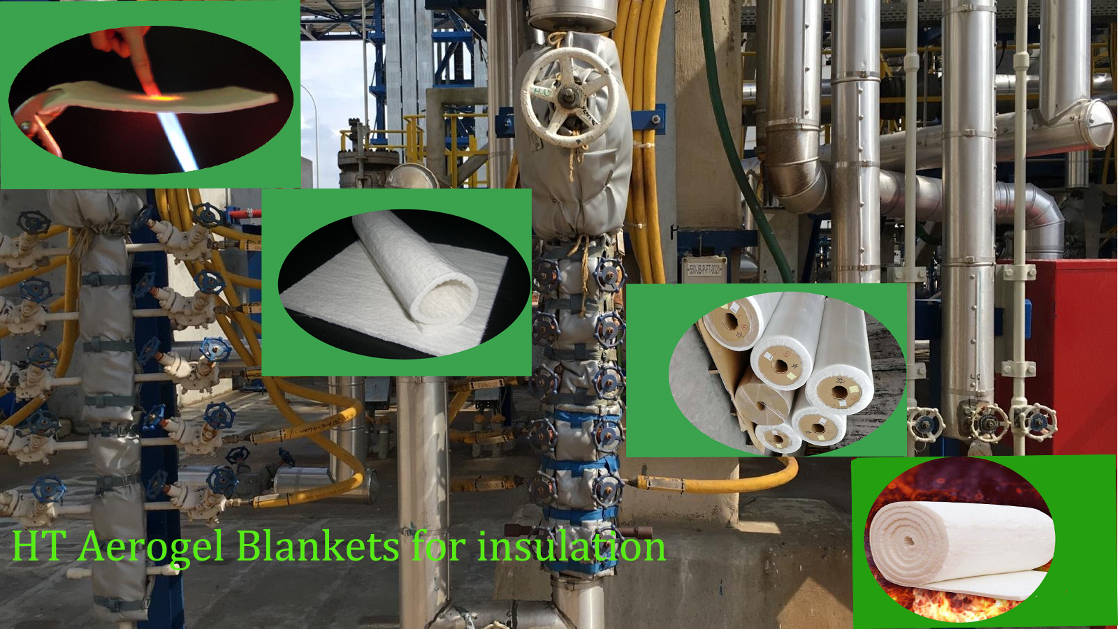 Flexible Aerogel Insulation Blanket For Industrial, High Quality ...