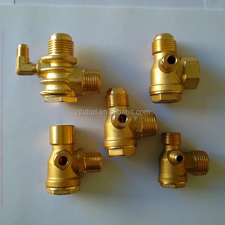Brass Check Valve For Air Compressor - Non-return One-way Valve, High ...