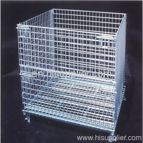 Wire Mesh Container/foldable Wire Mesh Basket (factory) , High Quality ...
