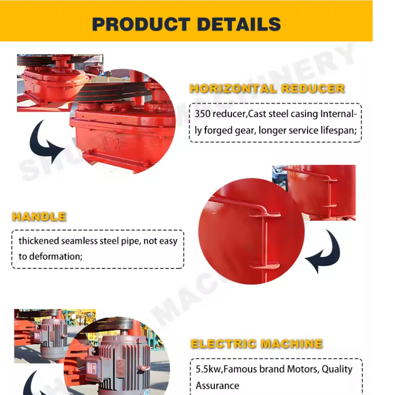 Cheap Jq350 And Jq500 Electric Concrete Mixers For Hollow Block ...