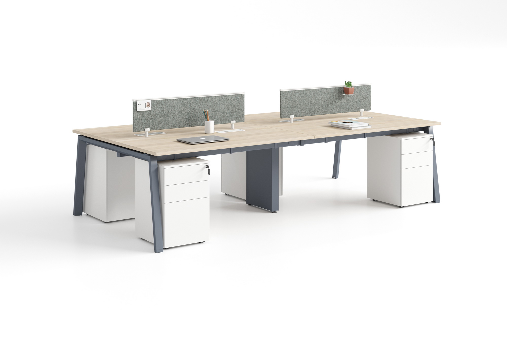 Modular Office Workstation Staff Divider Table Design, High Quality ...