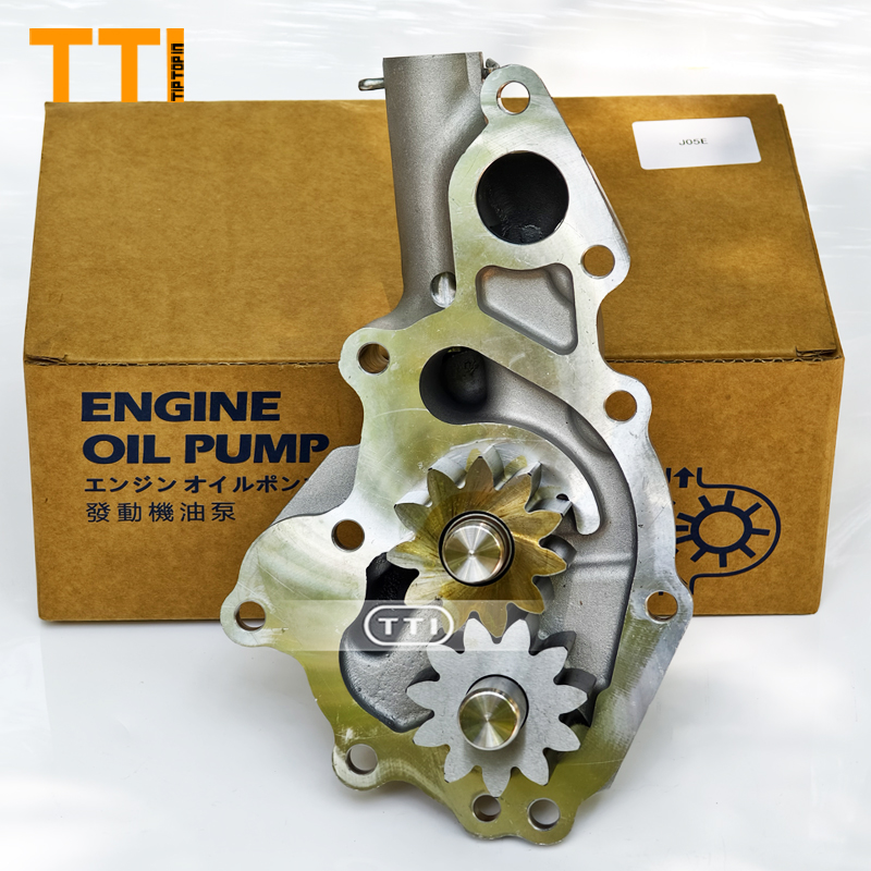 Engine Oil Pump Assembly 15110-2160 15110-2050 J05e J08e For Excavator ...