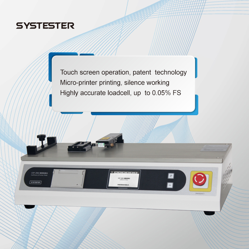 Flex Packaging Coefficient Of Friction Tester High Quality Flex