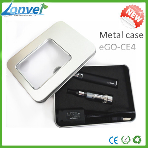 Ego Set With Double Cigarettes Of Metal Case, High Quality Ego Set With ...