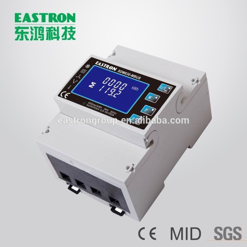 Sdm630-mbus Three Phase Din Rail Digital Meter, With Mbus Communicaiton ...
