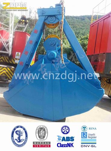 Mechanical Double Rope Grab Bucket For Lifting, High Quality Mechanical ...
