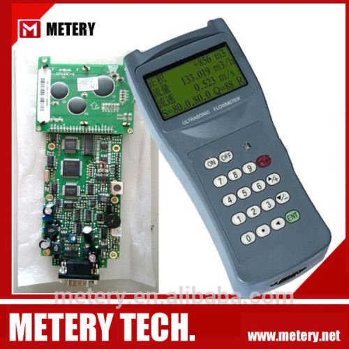 Portable Liquid Ultrasonic Flow Meter For Pipeline, High Quality ...