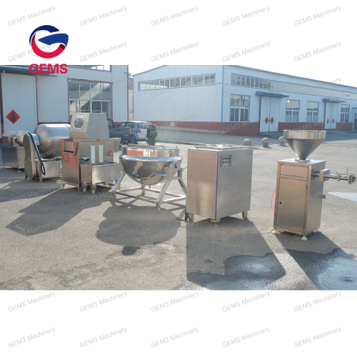 Smoked Sausage Production Ham Sausage Production Equipment, High ...
