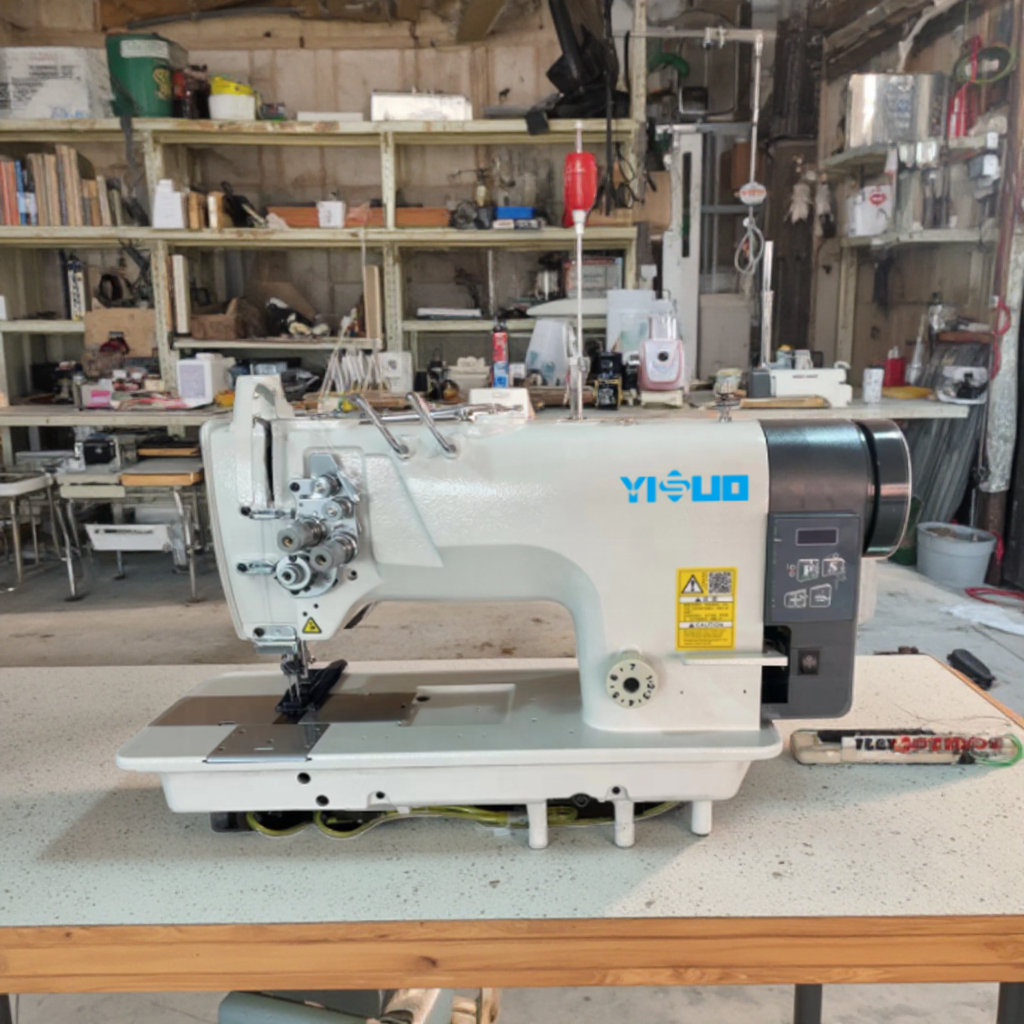 Ys-8842 Double Needle Flat Sewing Machine, High Quality Ys-8842 Double ...