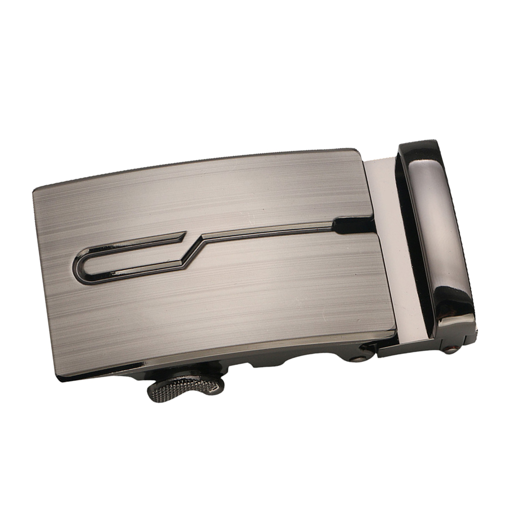 Metal Automatic Slide Buckle Replacement Ratchet Belt Buckle Formal ...