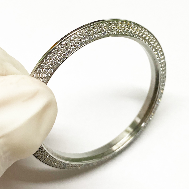 41 มม. Rlx Diamond Watch Bezel Insert คุณภาพสูง 41 มม. Rlx Diamond ...