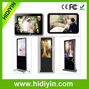 65" Advertising Media Player Lcd Tv Floor Mount Stand, High Quality 65 ...
