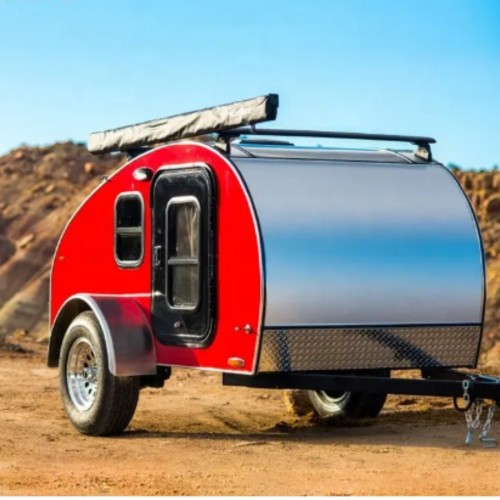 Overland Teardrop Trailer Camper With Roof Rack, High Quality Overland ...