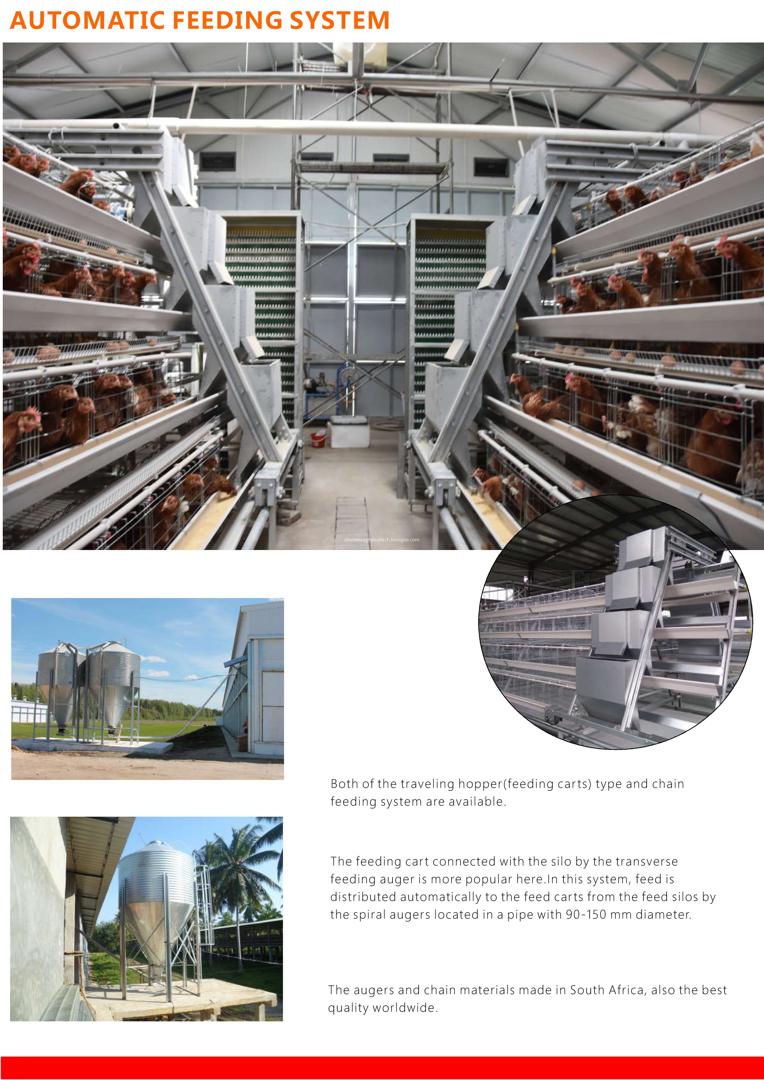 90 Birds/ Set Chicken Cage System, High Quality 90 Birds/ Set Chicken ...