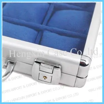 Aluminum Watches Box, Transparent Watch Box, High Quality Aluminum ...