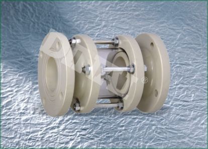 Pph Plastic Flange Sight Glass Connection 1-1/2"(d50mm) ~ 6"(d160mm ...