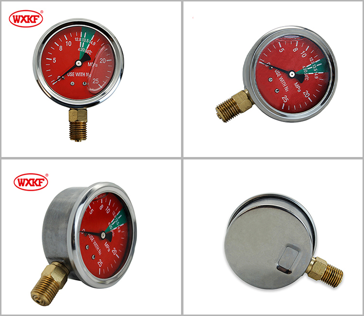 Meter Metal Fire Fighting Pressure Gauges, High Quality Meter Metal ...