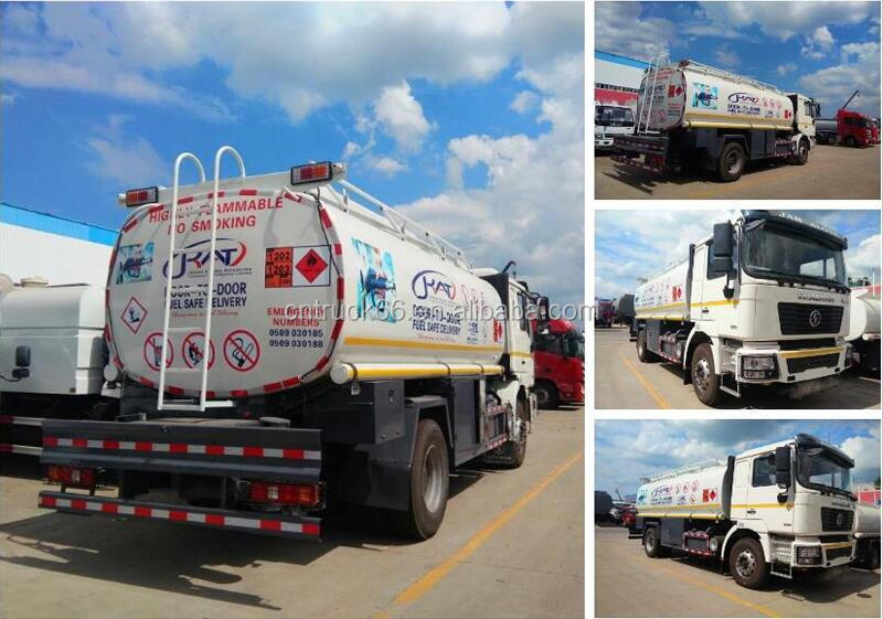 6 Wheel Shacman 14000 Liters Fuel Oil Road Tanker Truck,oil Ship Tanker ...