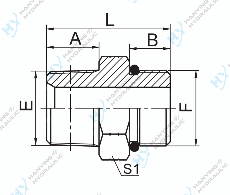 Npt Male/sae O-ring Boss 1no, High Quality Npt Male/sae O-ring Boss 1no ...