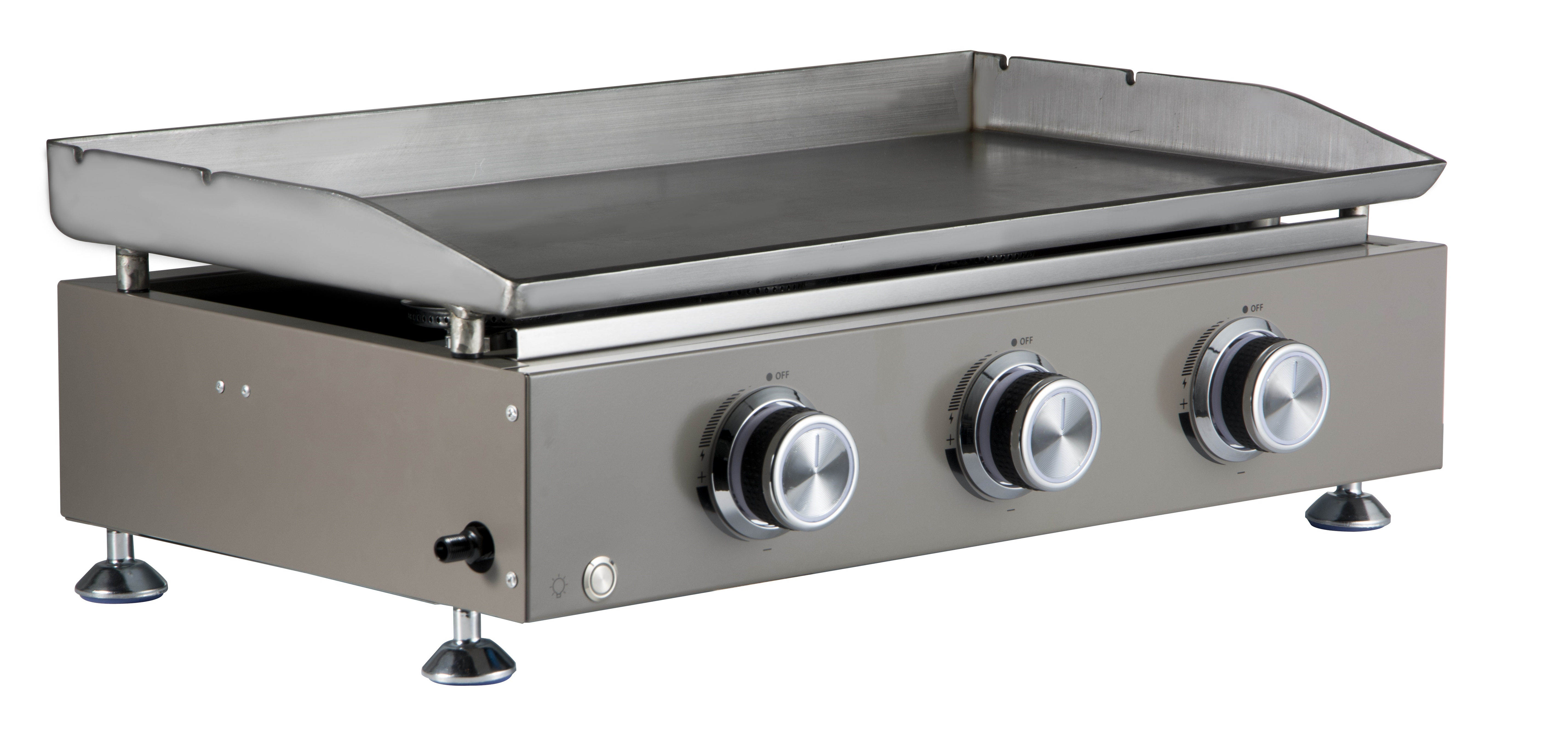 3 Burner Gas Flat Top Griddle Grill, High Quality 3 Burner Gas Flat Top ...