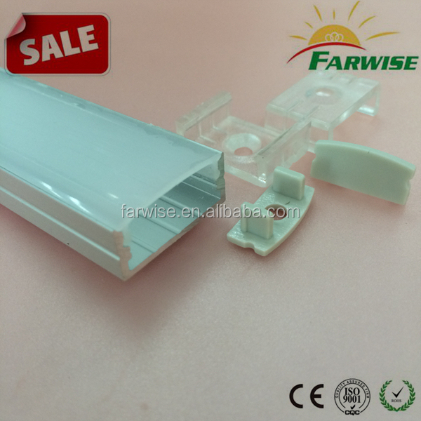 Extruded Led Linear Cabinet Tube Light Housing Fixtures, High Quality ...