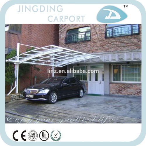 Stylish Model Carport With Polycarbonate Roof Large Aluminum Carport ...