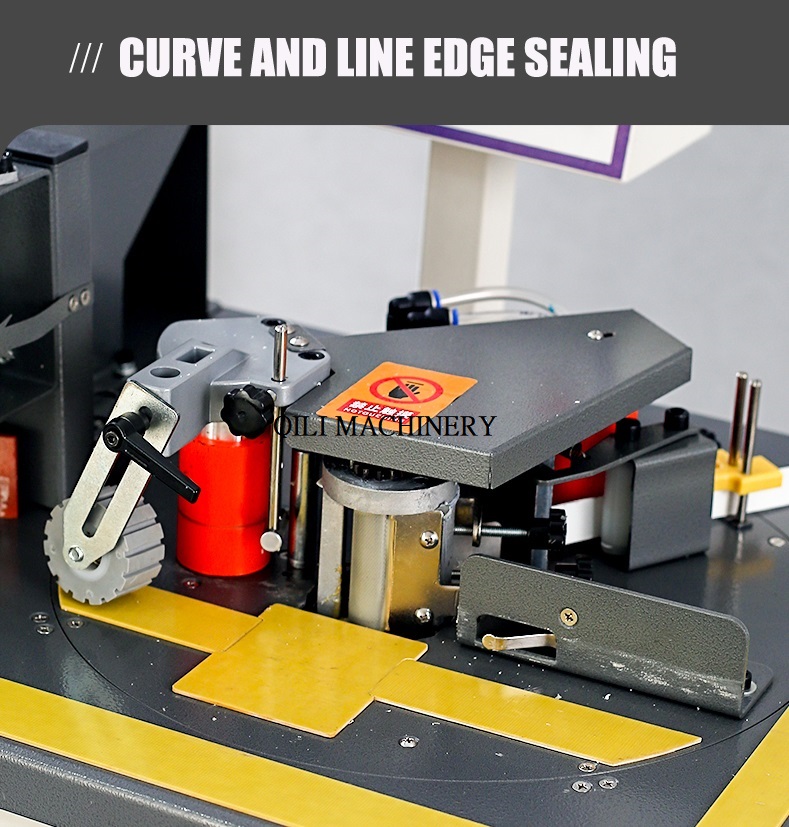 Micro Automatic Pvc Mdf Edge Banding Machine For Board Cutting And ...