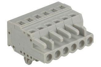 Pcb Female 300v 16a 15a Mcs Connector With Snap In Mounting, High ...