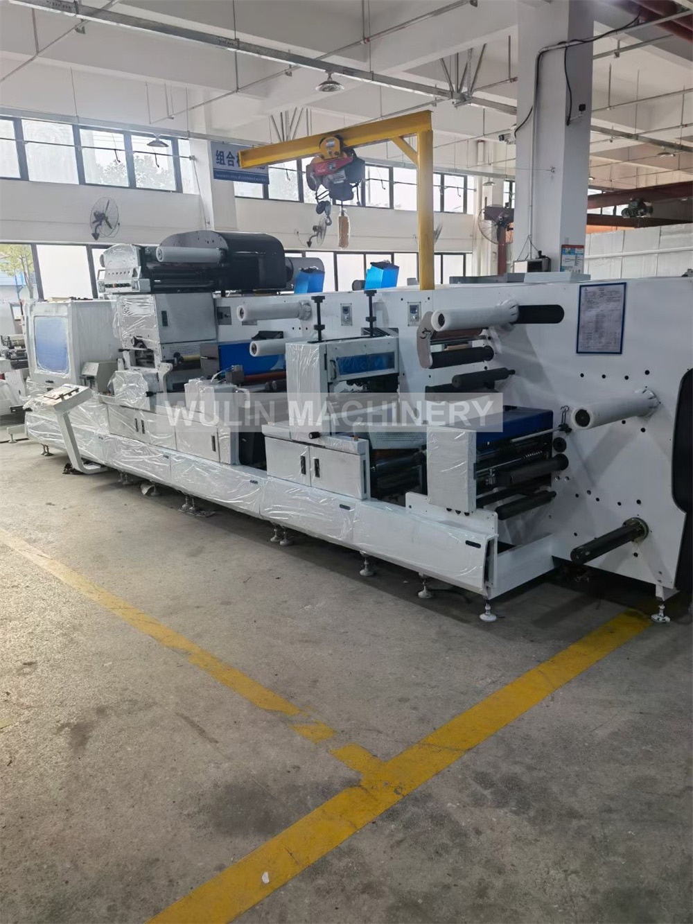 Multi-color Label Flexo Printing Machines: 250mm, 350mm, 450mm In 4, 6 ...