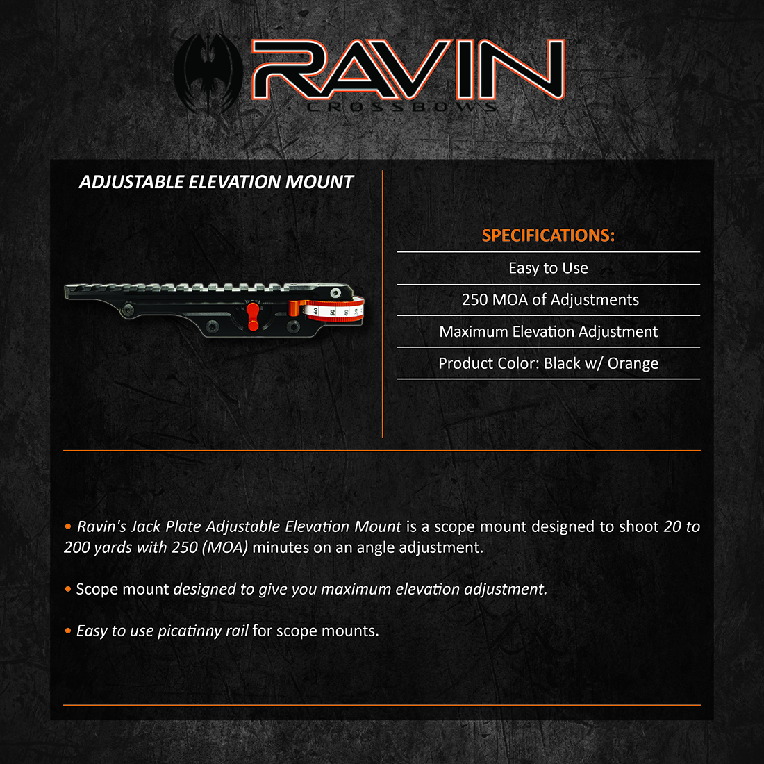 레이븐 - 잭 플레이트 조정 가능한 높이 산, Bossgoo.com의 고품질 레이븐 - 잭 플레이트 조정 가능한 높이 산