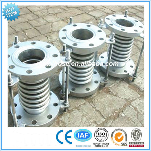 Stainless Steel Axial Compensator Pipeline Connection (manufacturer ...