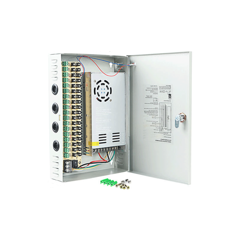 18 Channel Psu Switching Cctv Power Supply Box 480w 24a Ac To Dc 24v ...