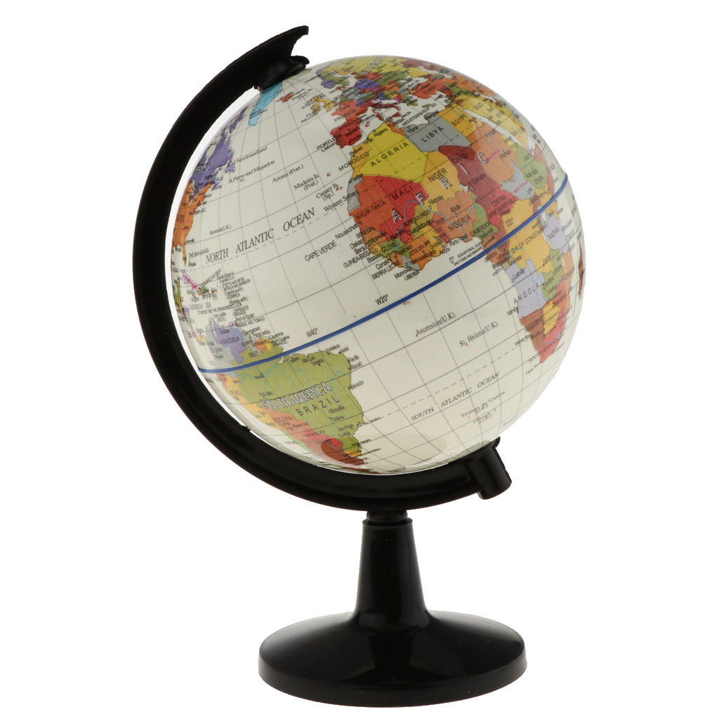 Rotary World Globe Model World Map Globe For School Classroom Teaching ...