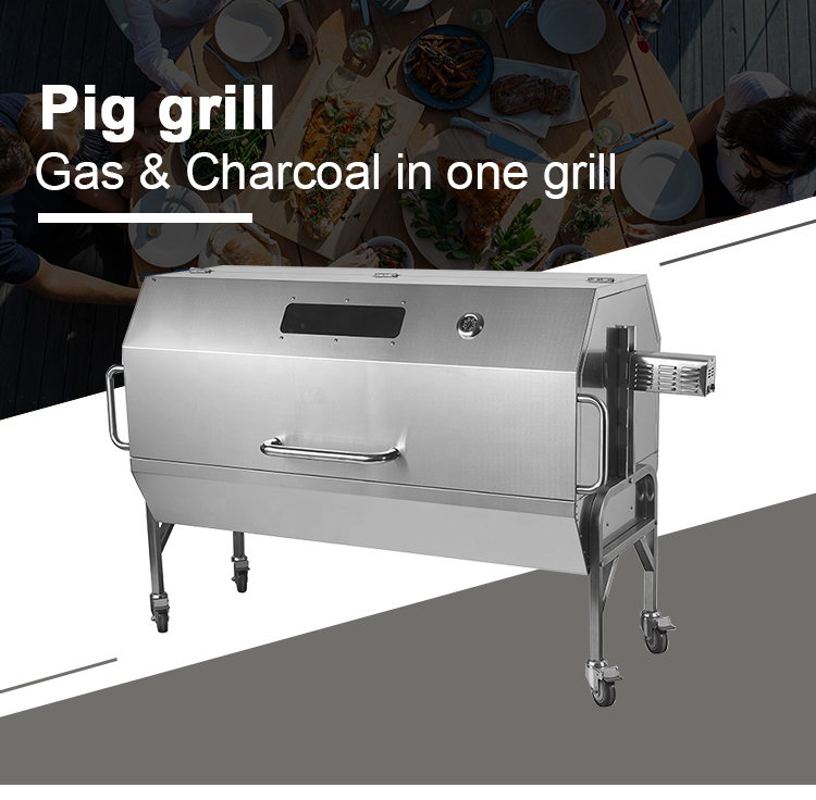 Pig Grill Machine Barbecue Charcoal Bbq Machine Grills Outdoor For ...