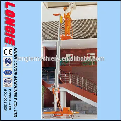 Lisjl0.1-9 Upright Man Lift / Upright Manlift, High Quality Lisjl0.1-9 ...