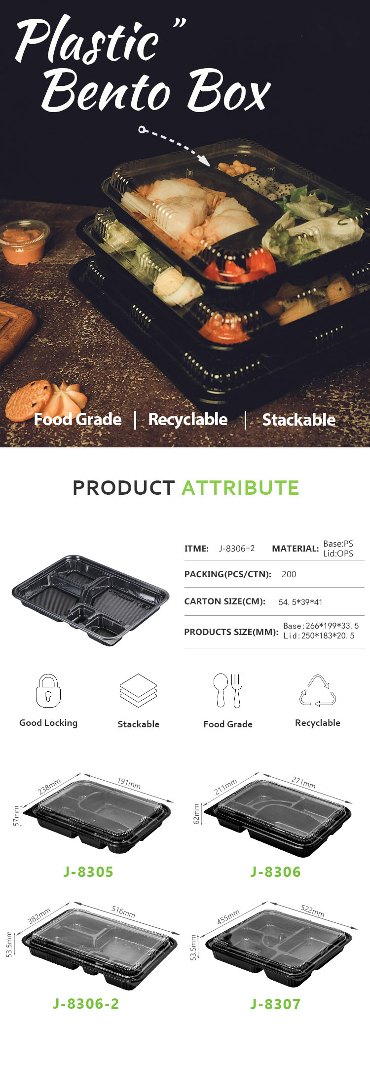 Microwavable Disposable Takeaway Plastic Fast Food Container, High ...