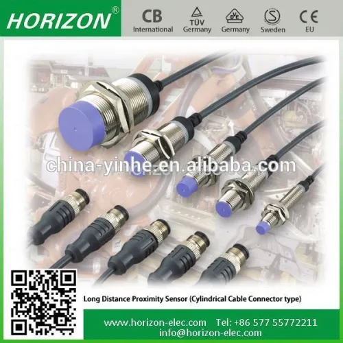 Long Range Inductive Cylindrical Connector High-end Type Proximity ...