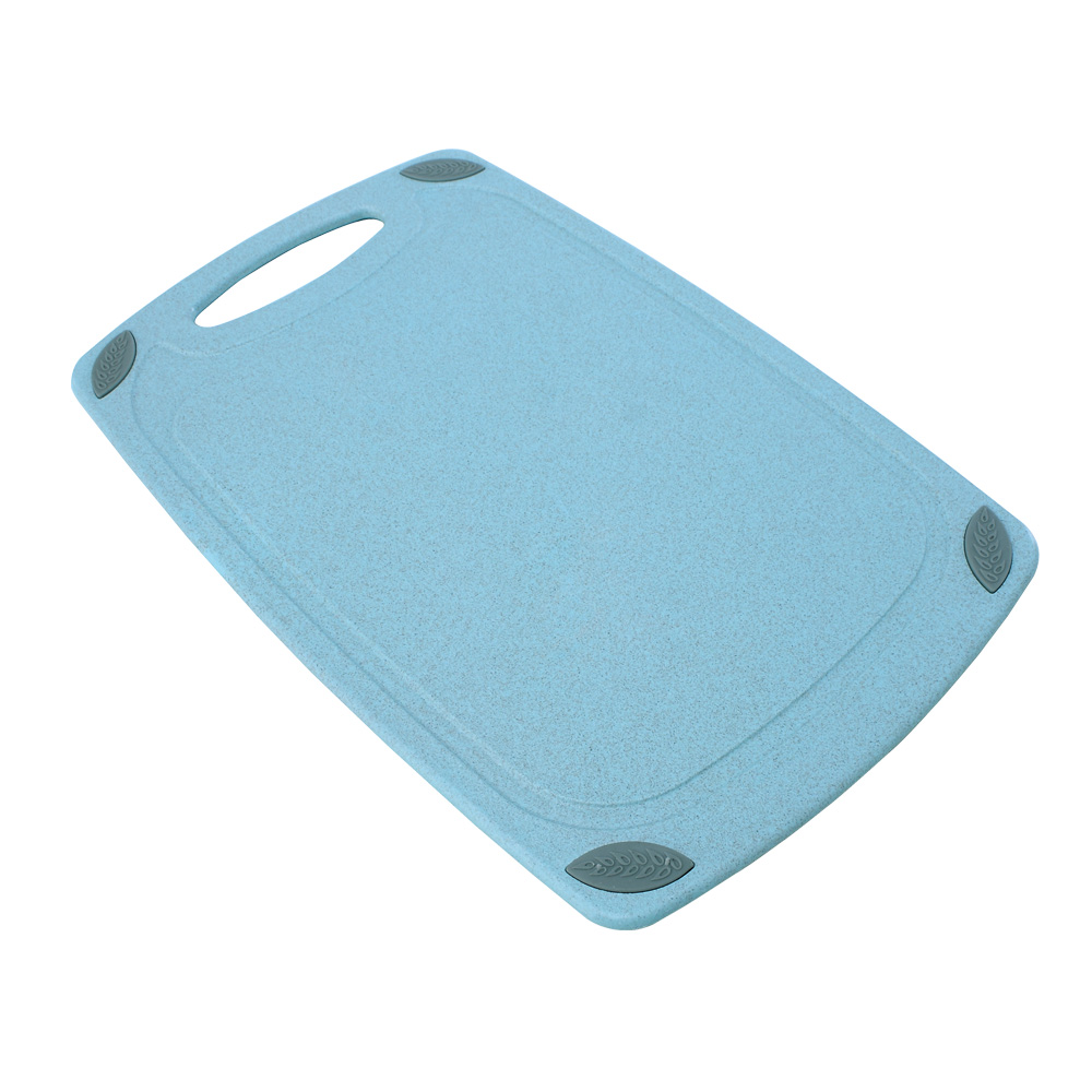 Leaf Wheat-straw Chopping Boards With Handle, High Quality Leaf Wheat ...
