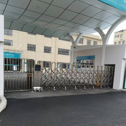 Stainless Steel Sliding Entrance Exit Retractable Door, High Quality ...