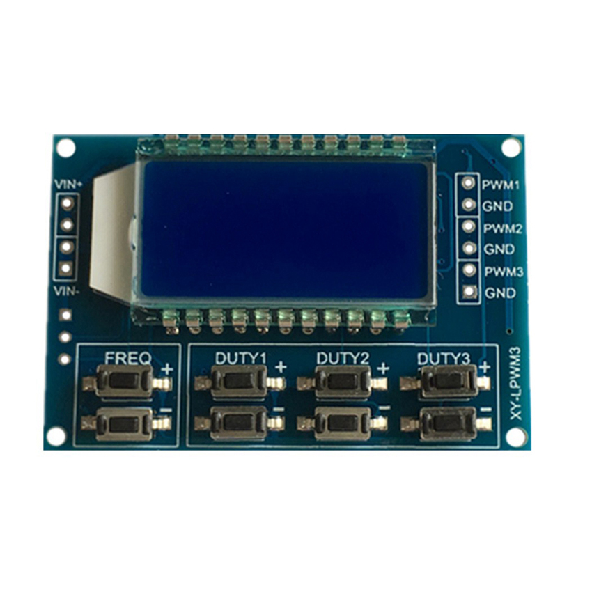 3-channel Pwm Signal Generator Module 1hz~150khz Square Rectangular ...
