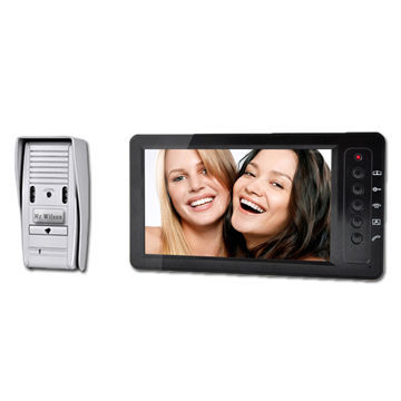 7" Lcd Color Video Doorphone, Monitor With 16 Selectable Ringtones ...