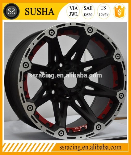 Ss Wheels Supply Black Machined 4x4 Alloy Wheels, High Quality Ss ...