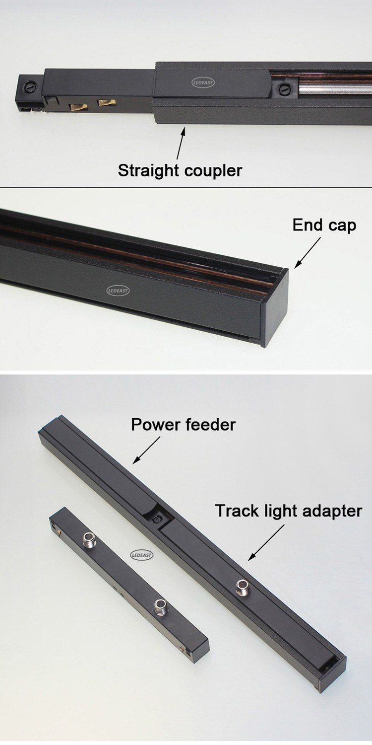 Ledeast Tsmw Magnetic Track Rail System - 1m To 3m, Dc 48v Low Voltage ...